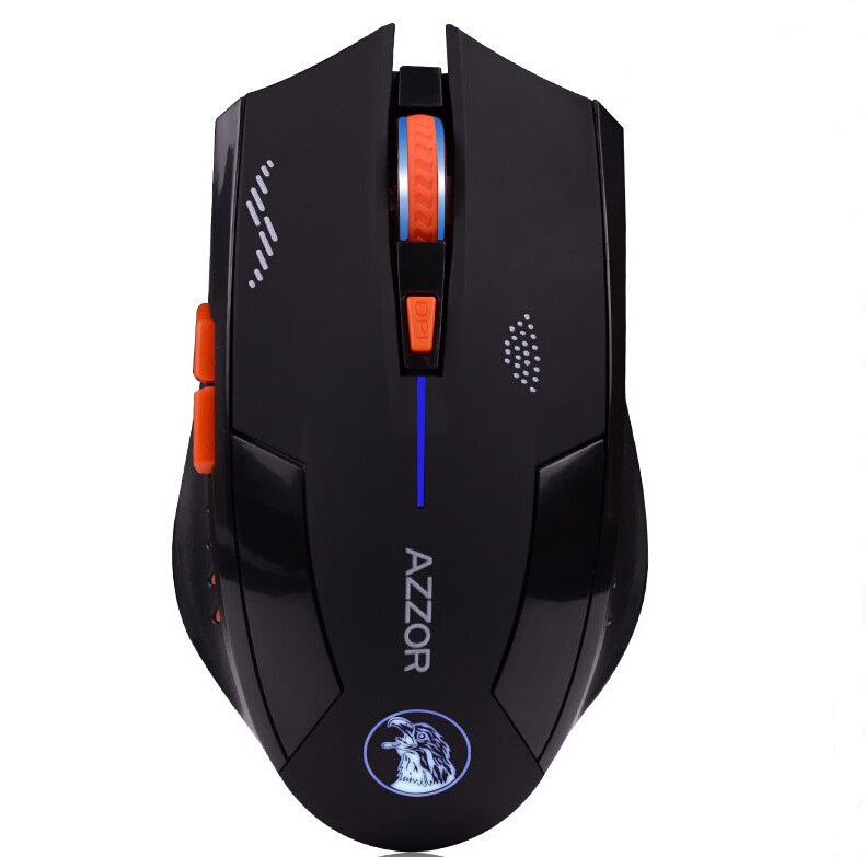 Ergonomic Rechargeable Wireless Laser Gaming Mouse - cursoronline